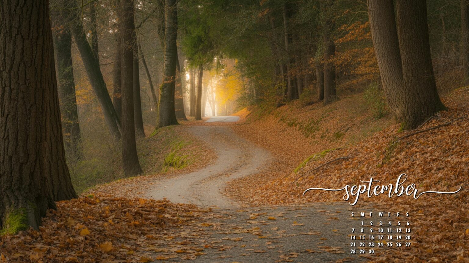 September Calendar Wallpaper - 100 Best Desktop & Phone Backgrounds