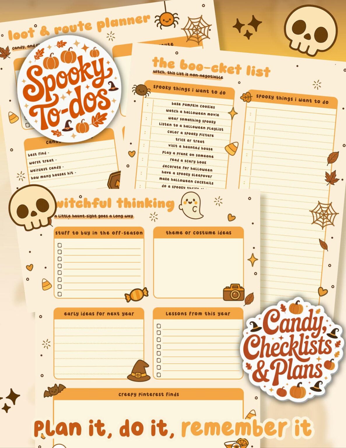 Halloween Planner Pack - The Ultimate Spooky Season Add-On - World of ...