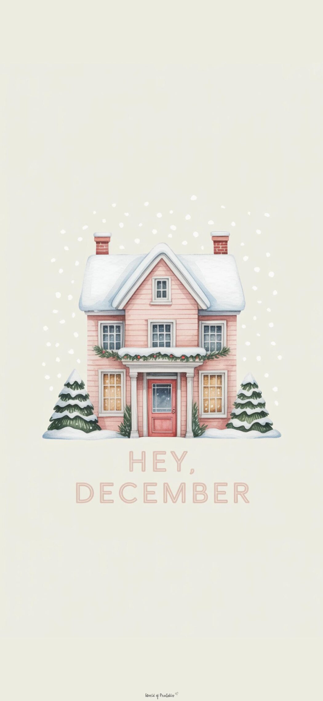 55 Free December Phone Wallpapers for iPhone and Android