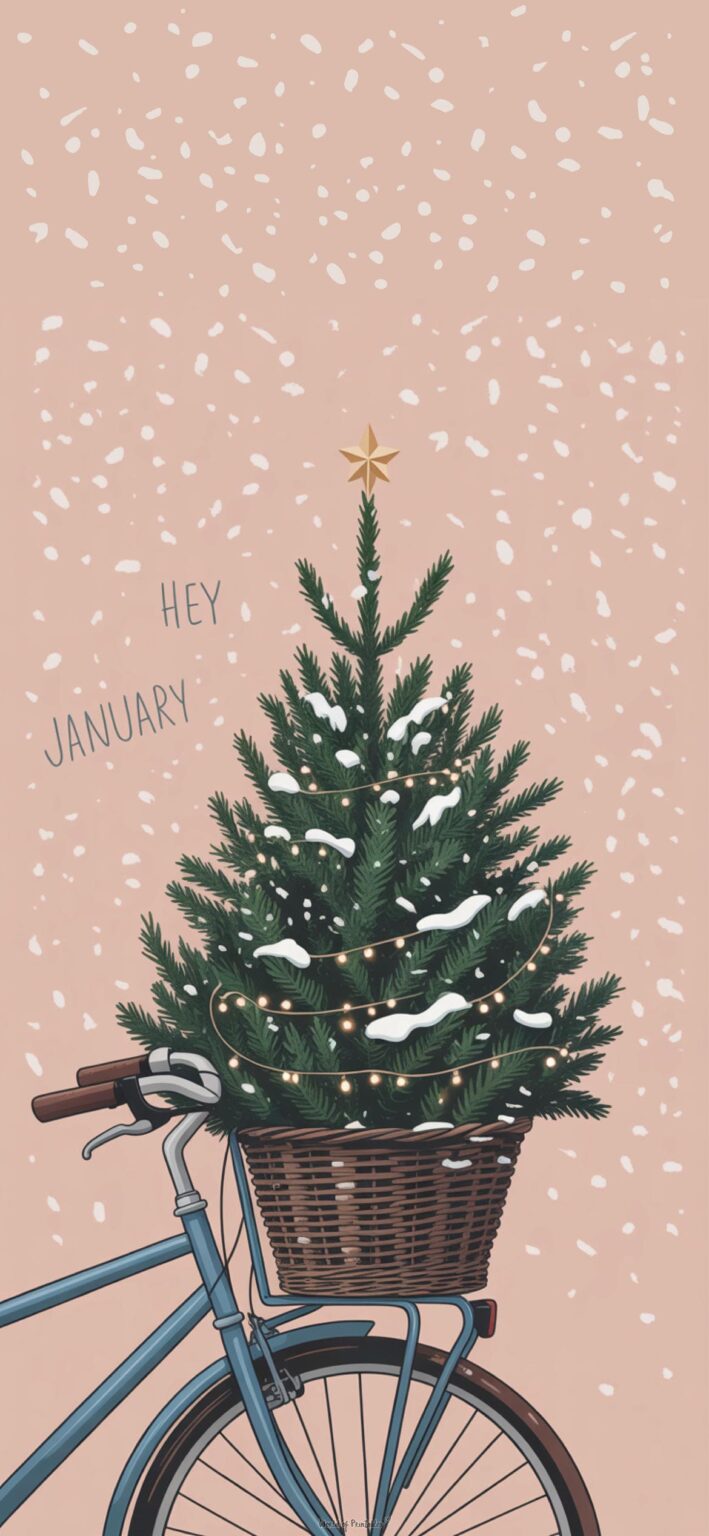 46 Free January Phone Wallpapers for iPhone and Android