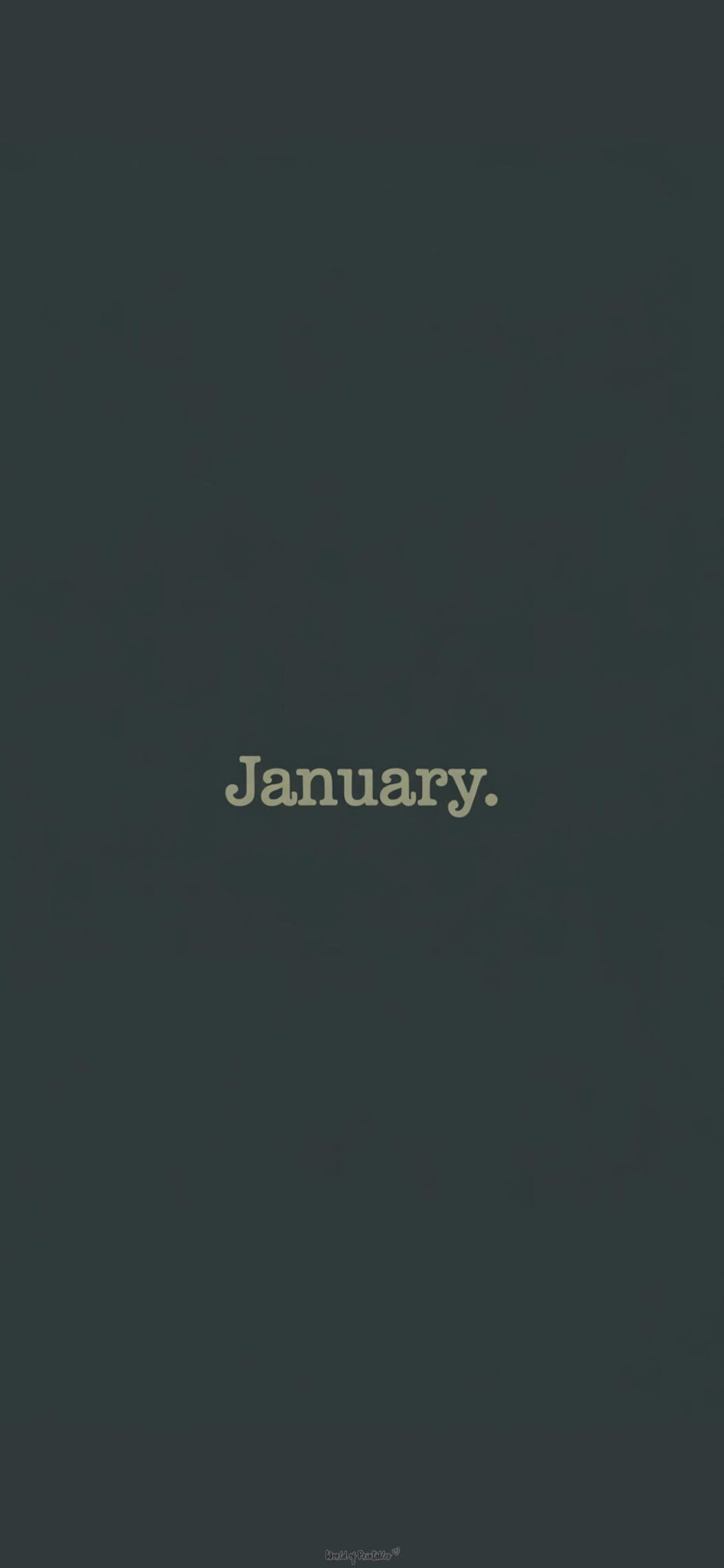 46 Free January Phone Wallpapers for iPhone and Android