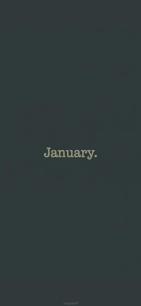 46 Free January Phone Wallpapers for iPhone and Android