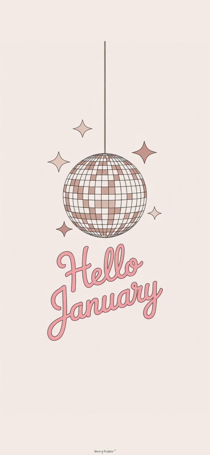 46 Free January Phone Wallpapers for iPhone and Android
