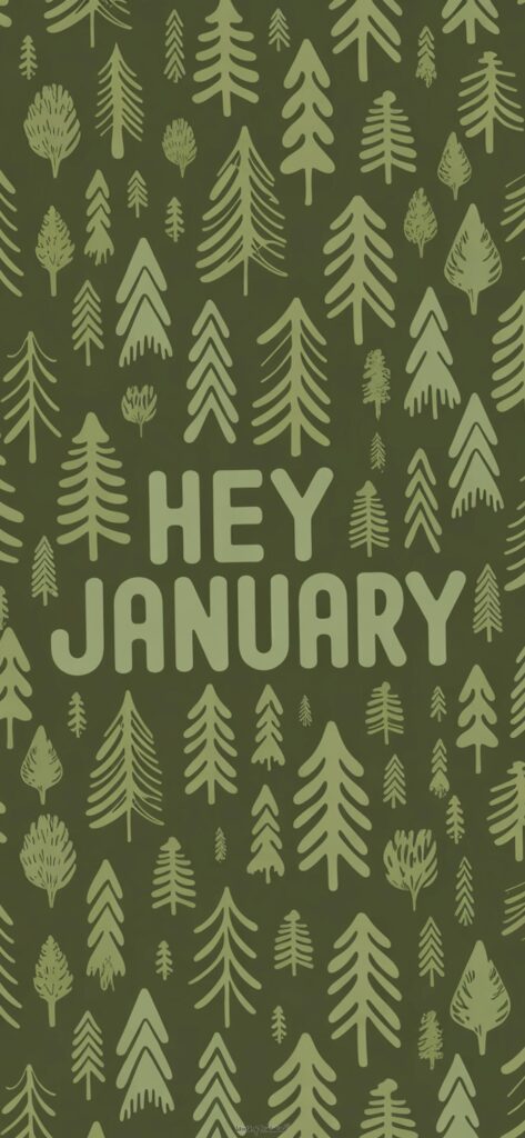 46 Free January Phone Wallpapers for iPhone and Android