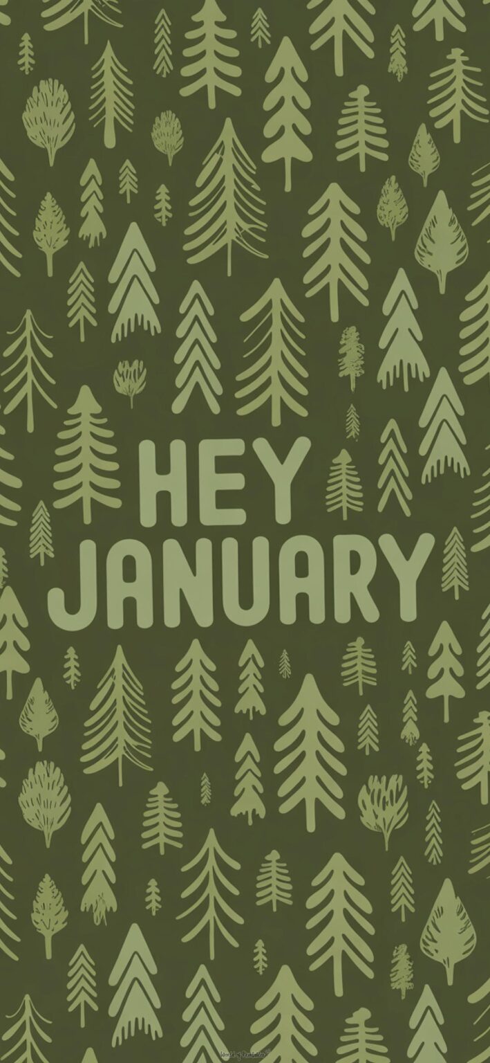 46 Free January Phone Wallpapers for iPhone and Android