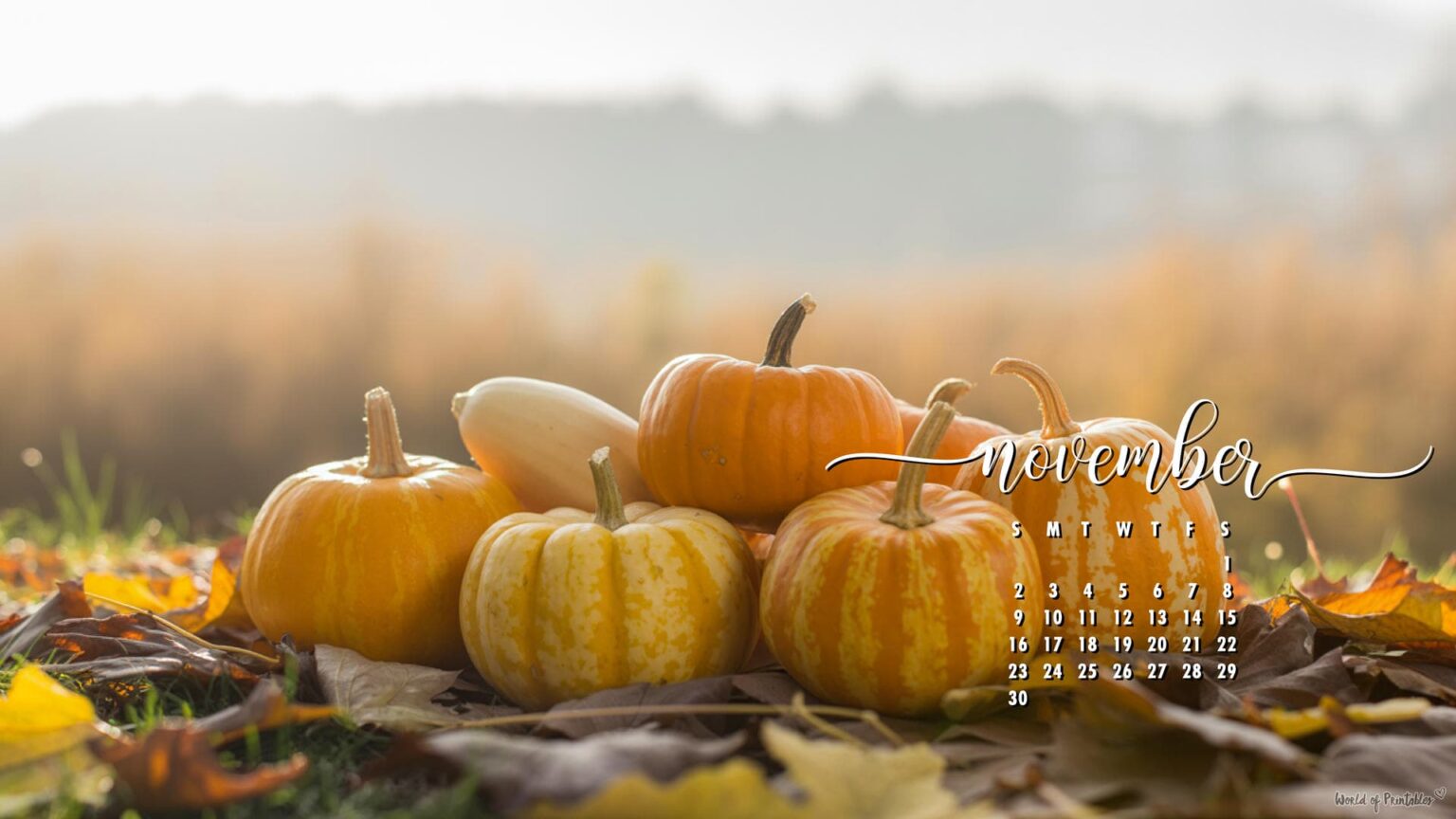 November 2025 Calendar Wallpaper | 120 Free Desktop & Phone Backgrounds