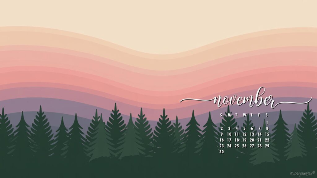 November 2025 Calendar Wallpaper | 120 Free Desktop & Phone Backgrounds