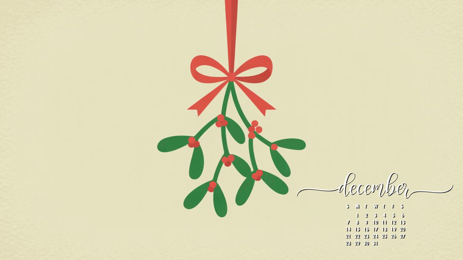 78 Free December 2025 Calendar Wallpapers for Phone and Desktop
