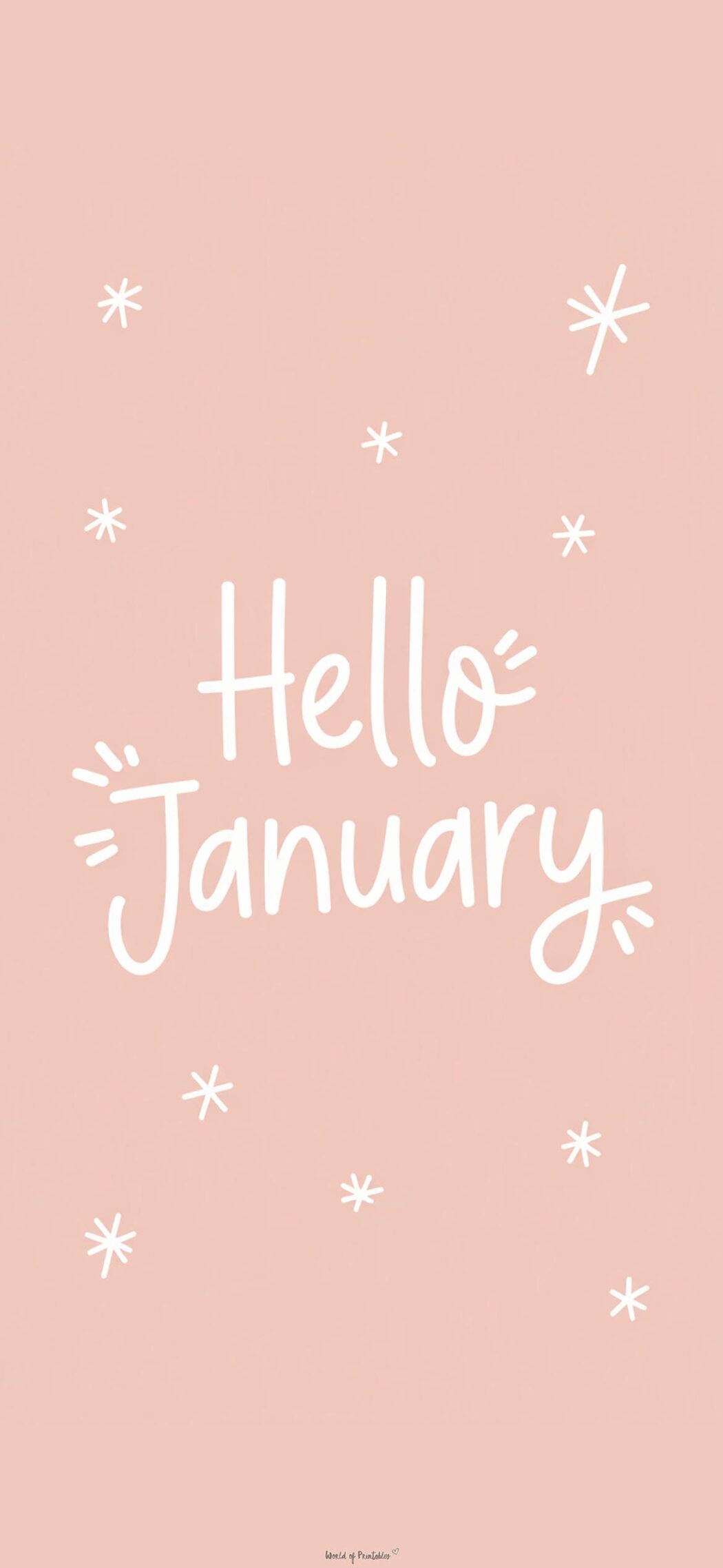 46 Free January Phone Wallpapers for iPhone and Android