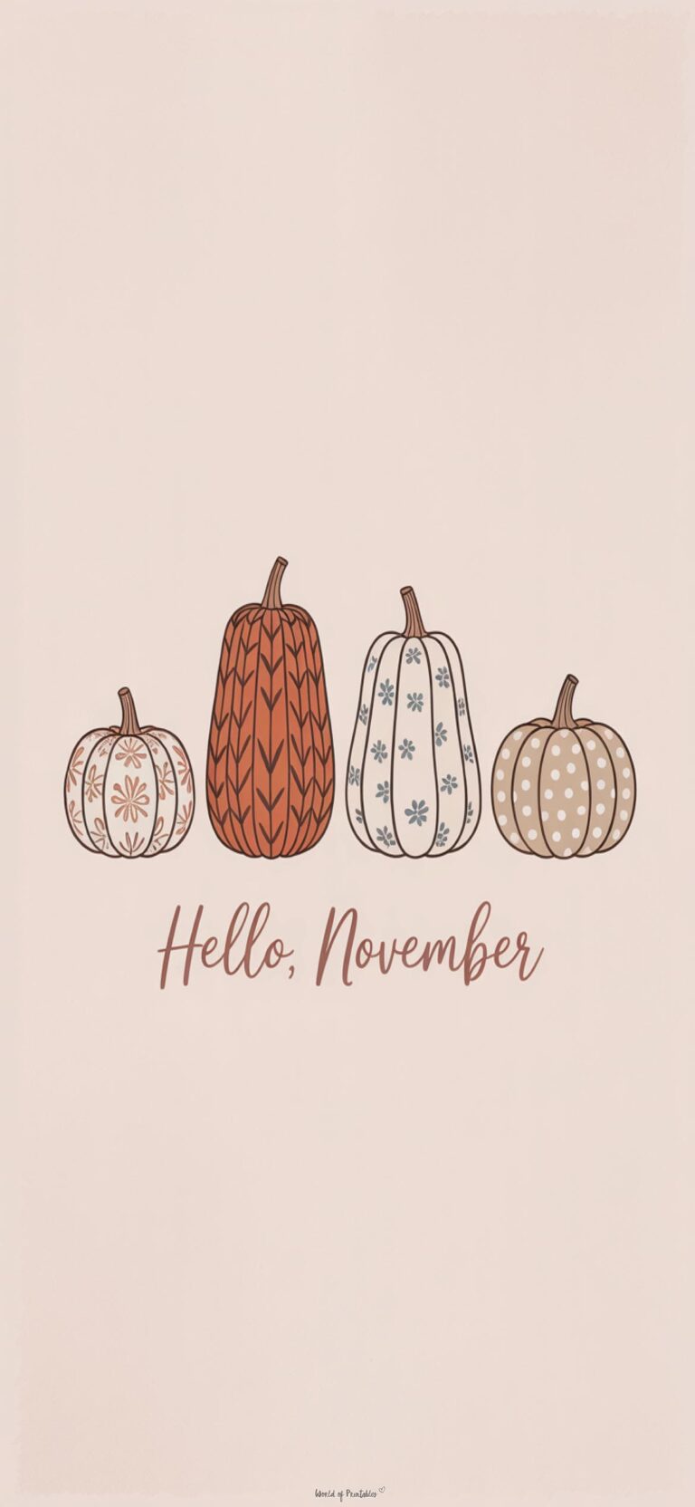 50+ Free November Phone Wallpapers for iPhone and Android