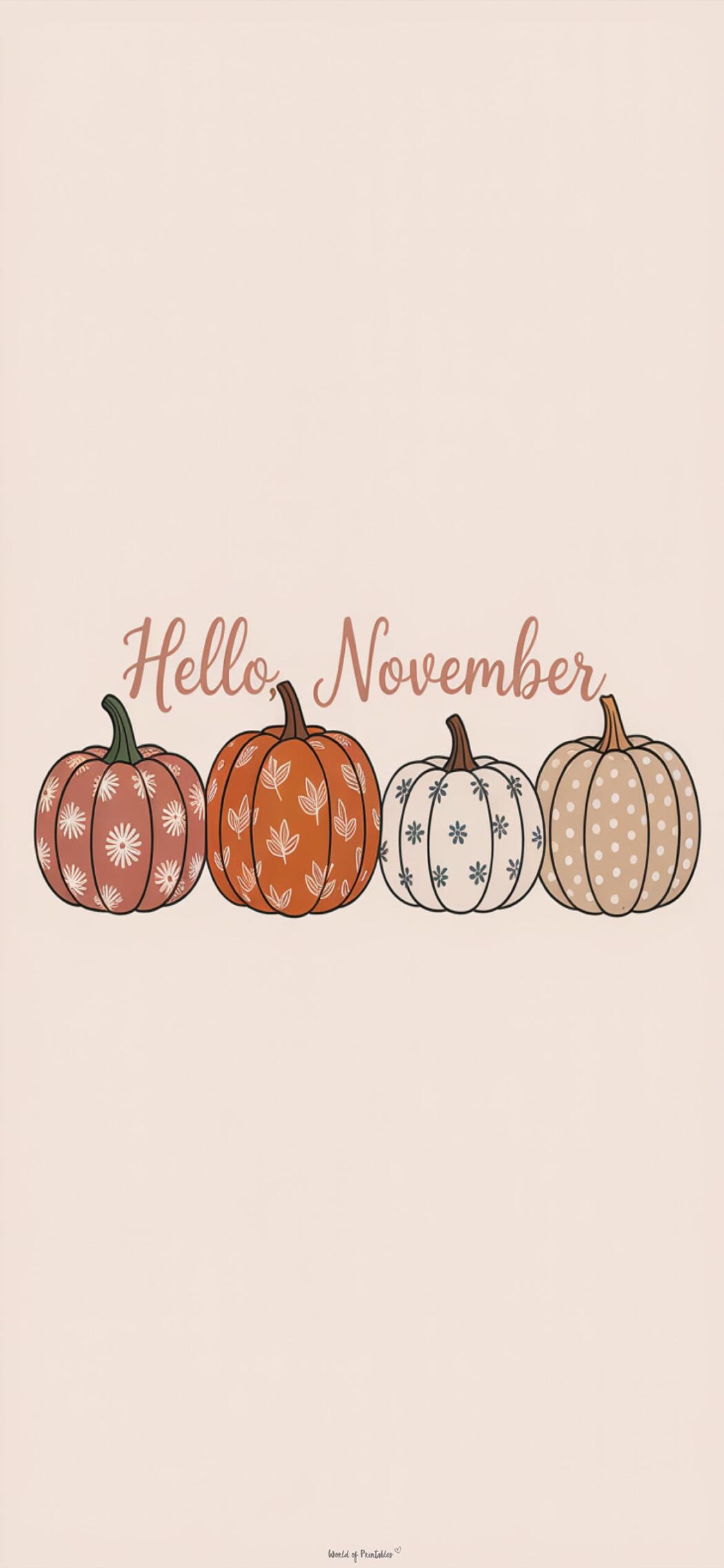 50+ Free November Phone Wallpapers for iPhone and Android