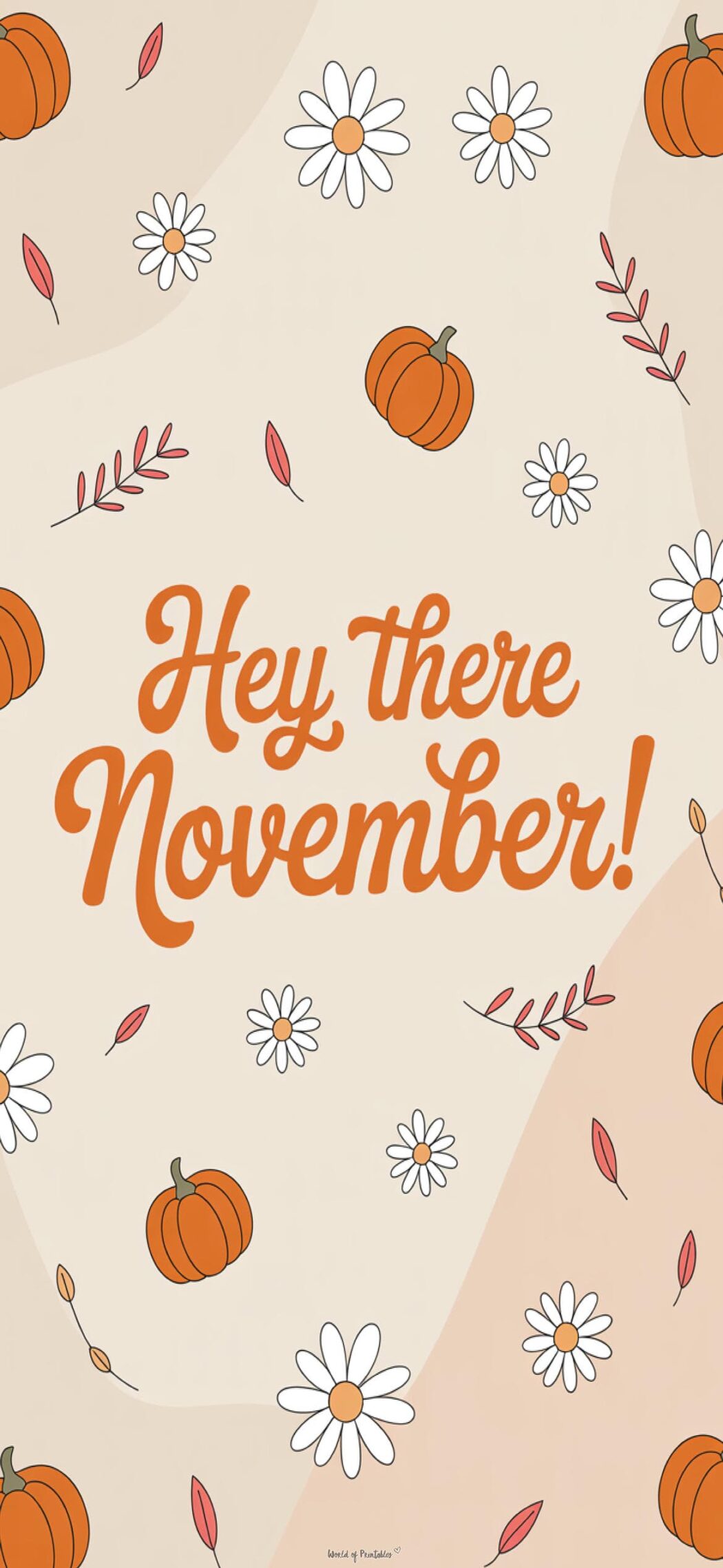 50+ Free November Phone Wallpapers for iPhone and Android