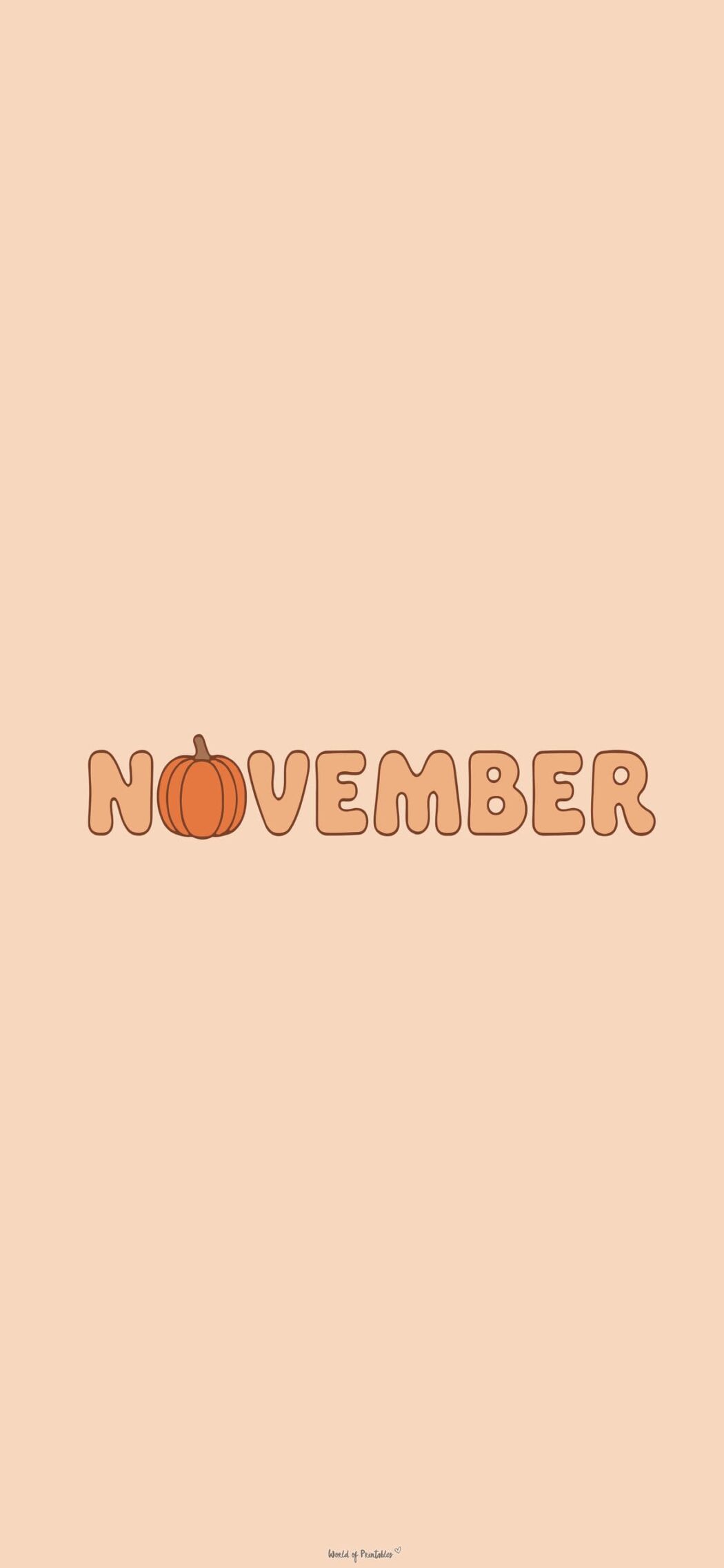 50+ Free November Phone Wallpapers for iPhone and Android