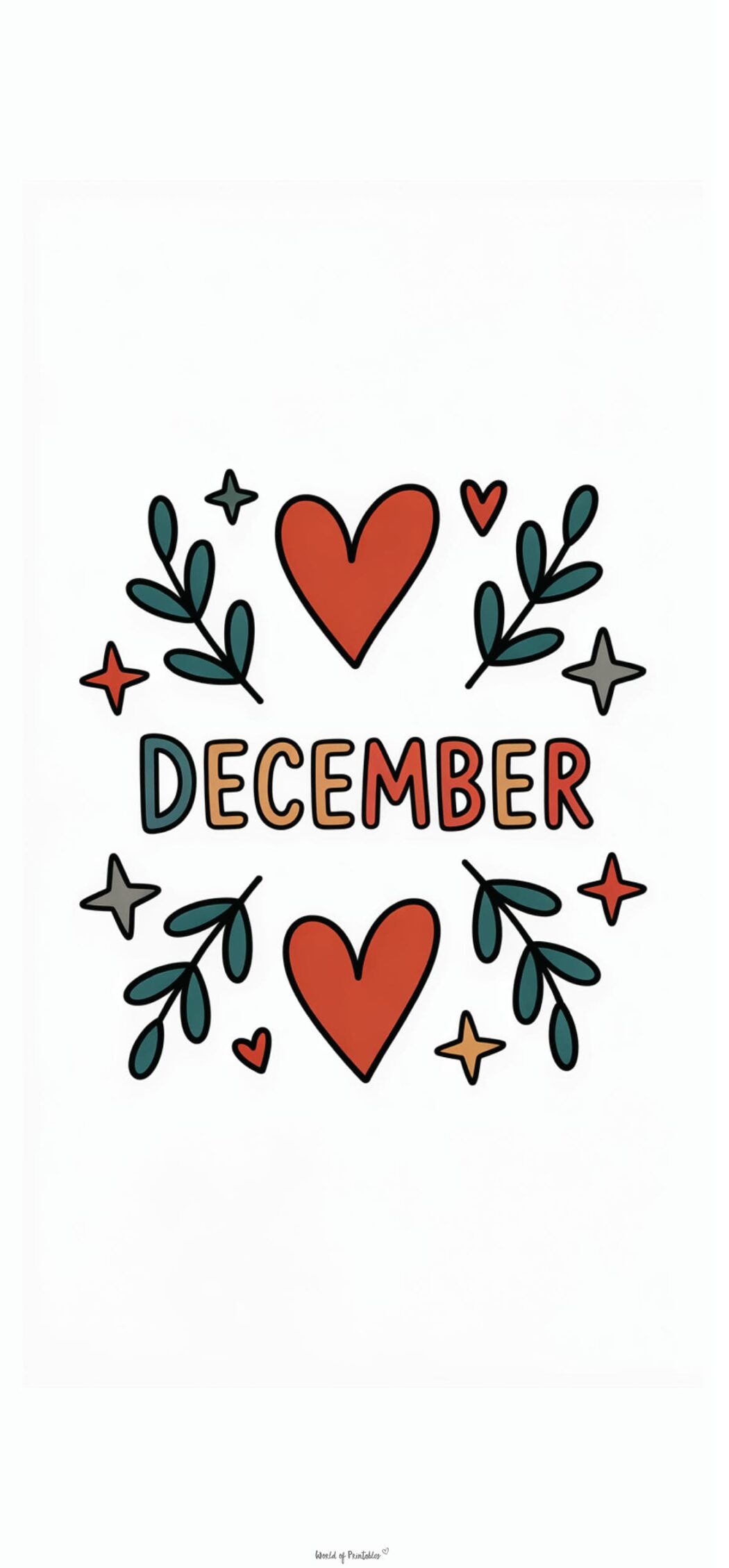 55 Free December Phone Wallpapers for iPhone and Android