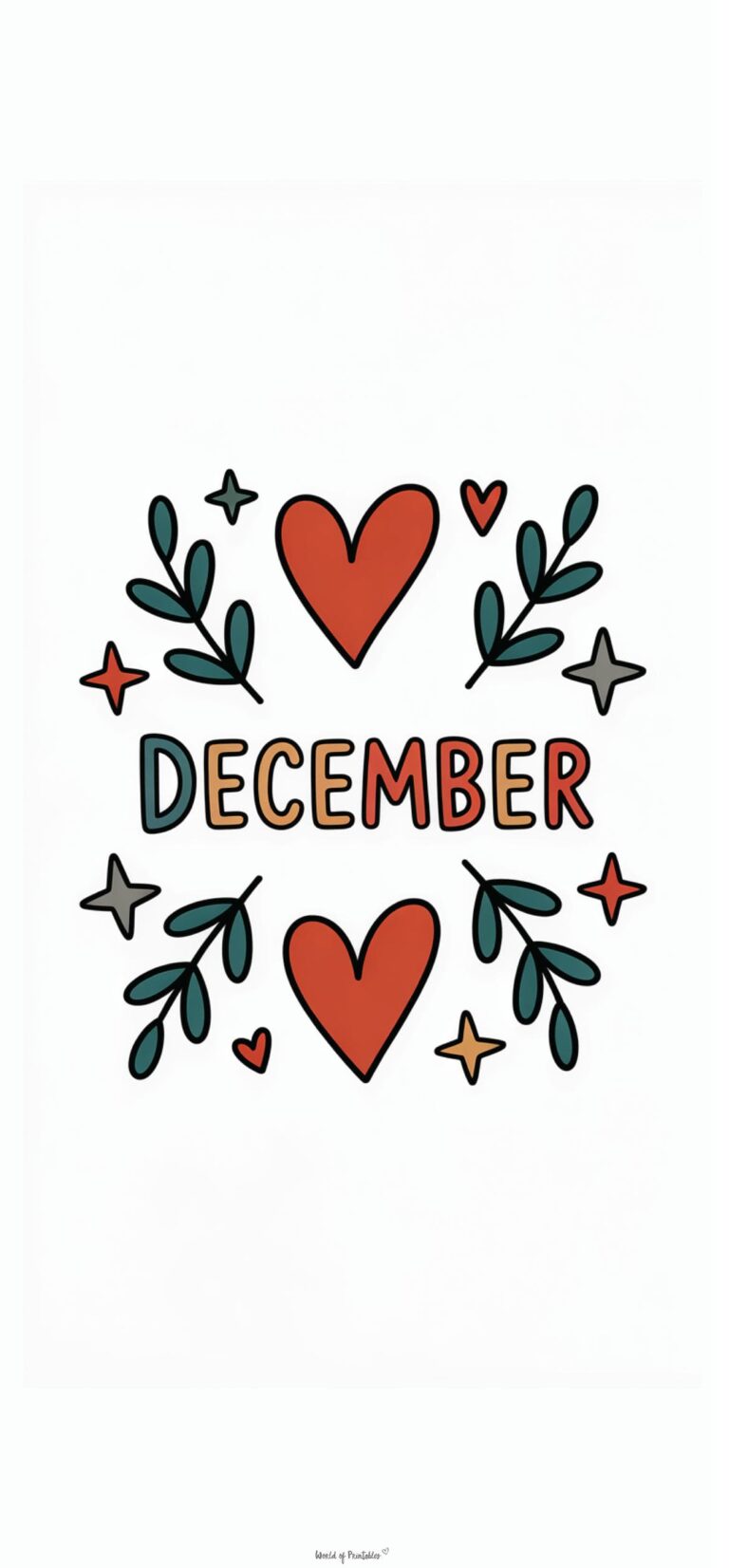55 Free December Phone Wallpapers for iPhone and Android