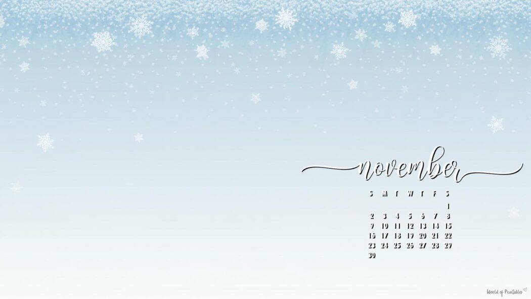 November 2025 Calendar Wallpaper | 120 Free Desktop & Phone Backgrounds