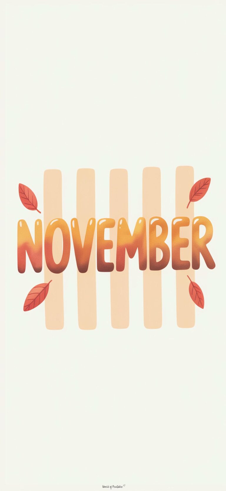 50+ Free November Phone Wallpapers for iPhone and Android