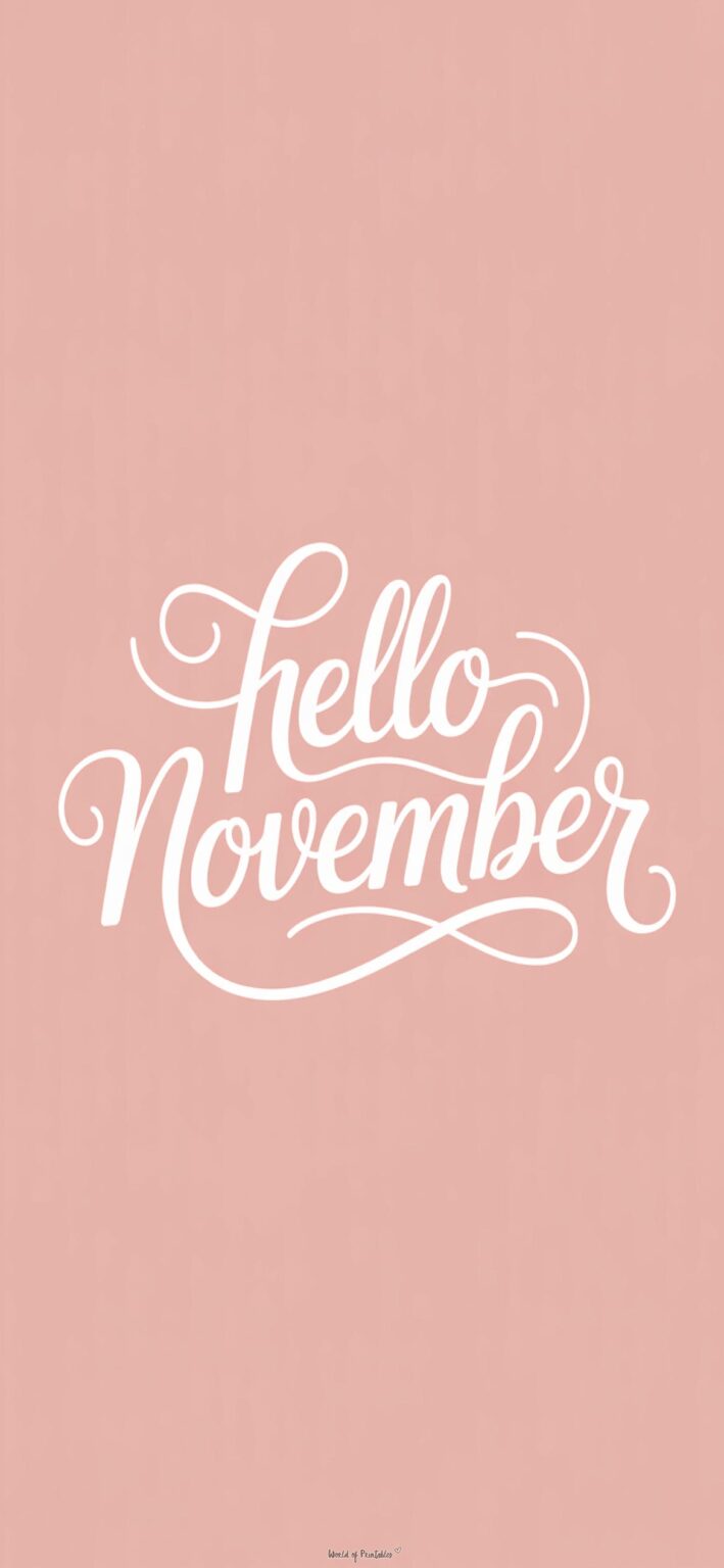 50+ Free November Phone Wallpapers for iPhone and Android