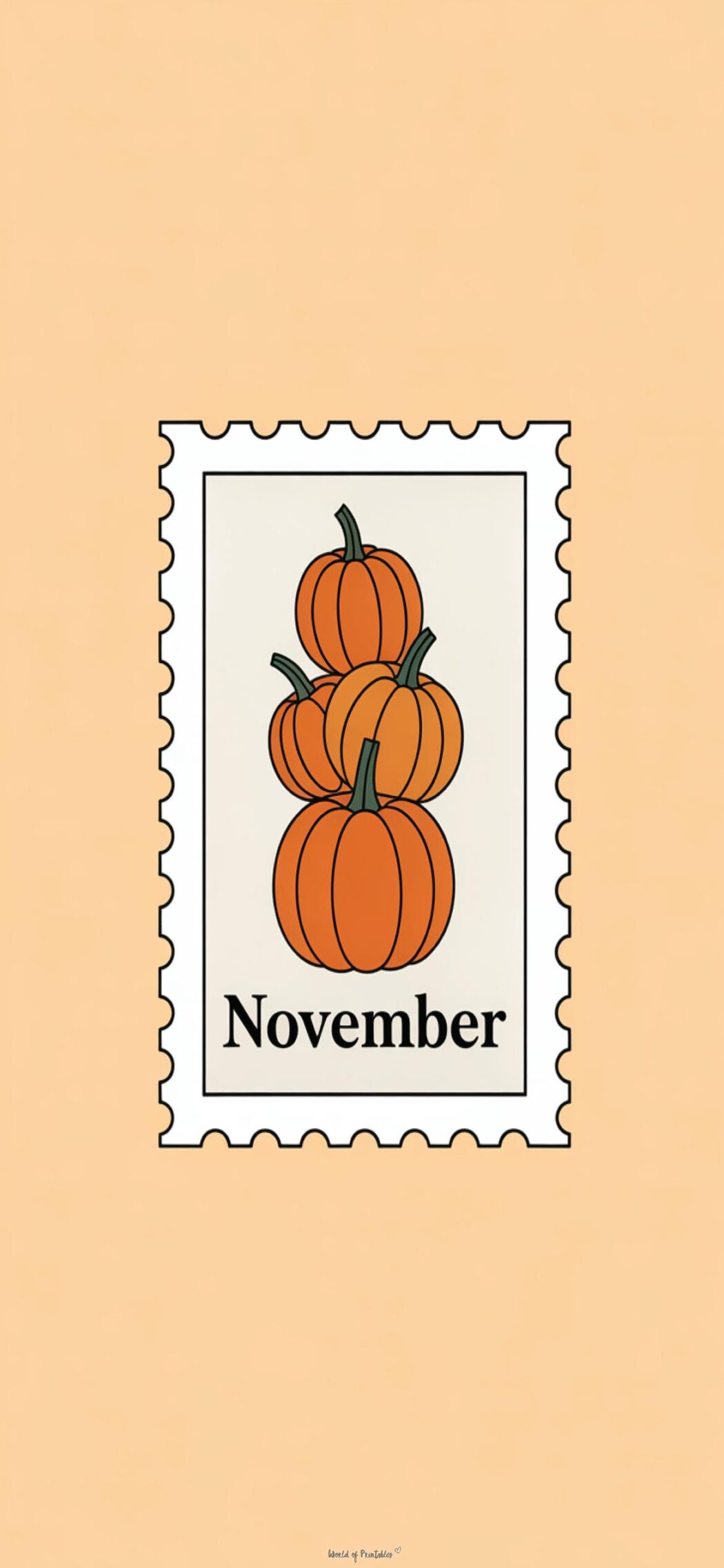 50+ Free November Phone Wallpapers for iPhone and Android