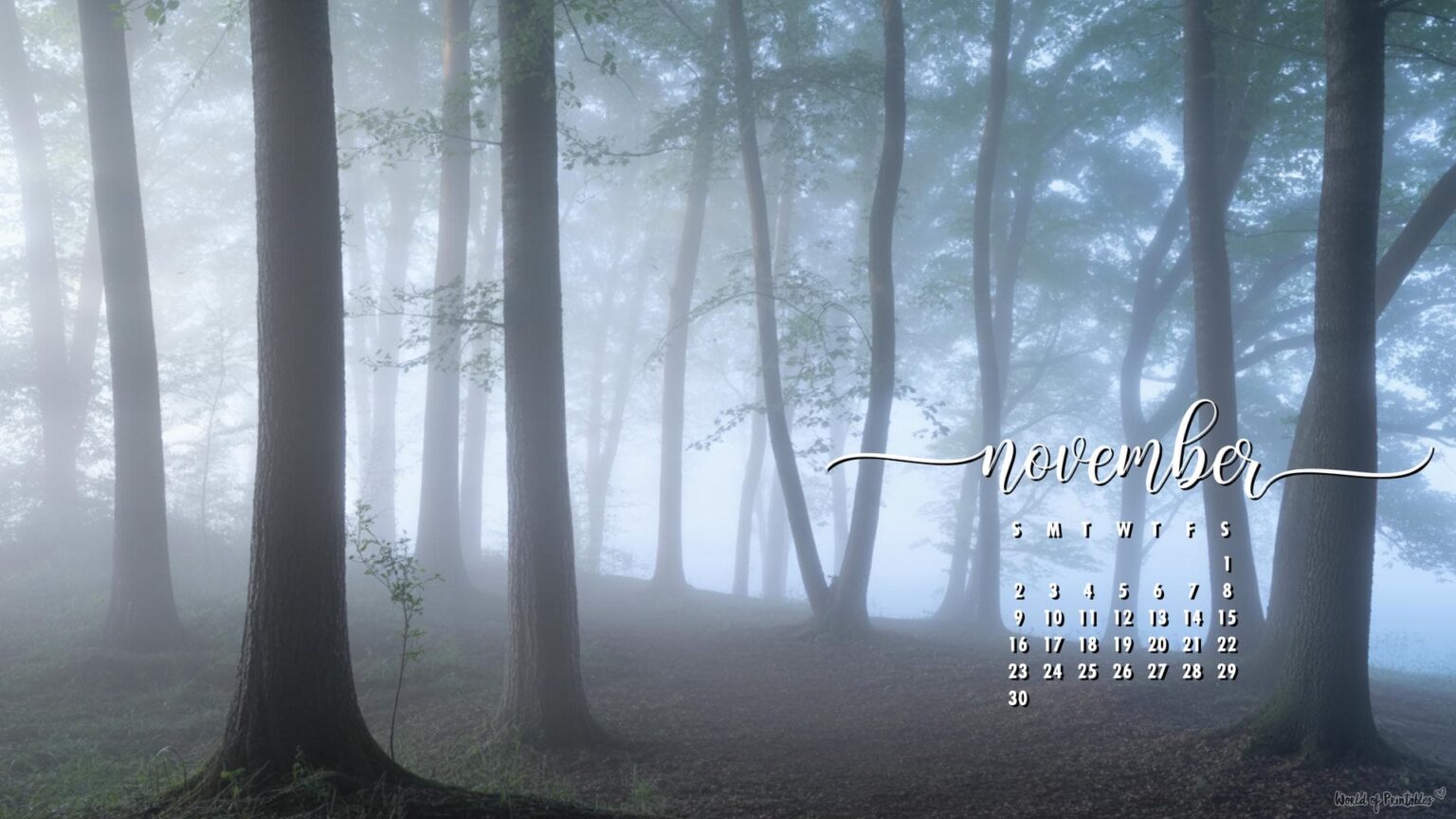 November 2025 Calendar Wallpaper | 120 Free Desktop & Phone Backgrounds