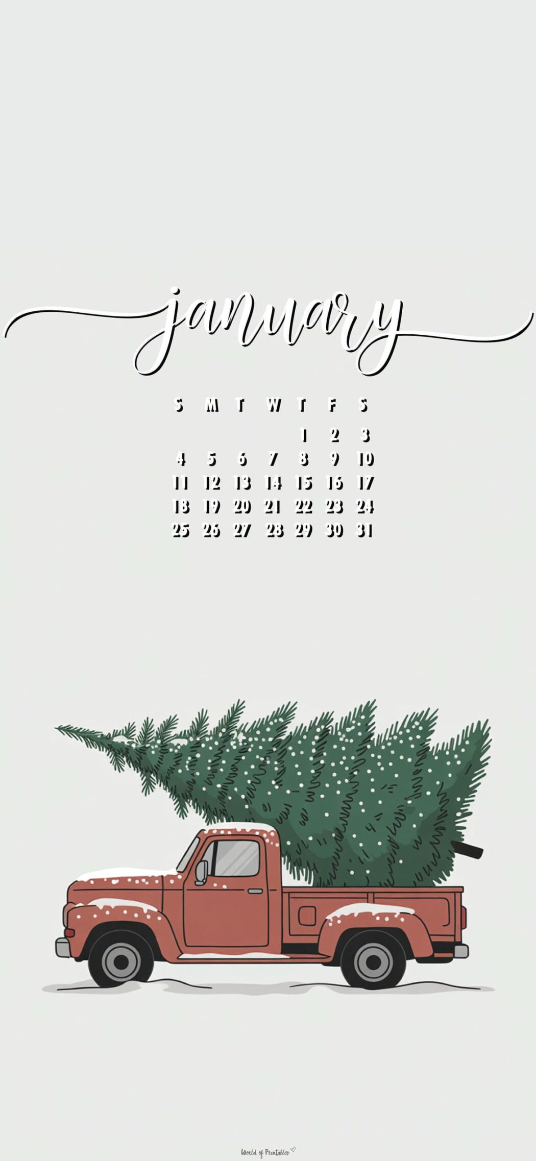 Free Monthly Calendar Wallpapers for Phone and Desktop - World of ...