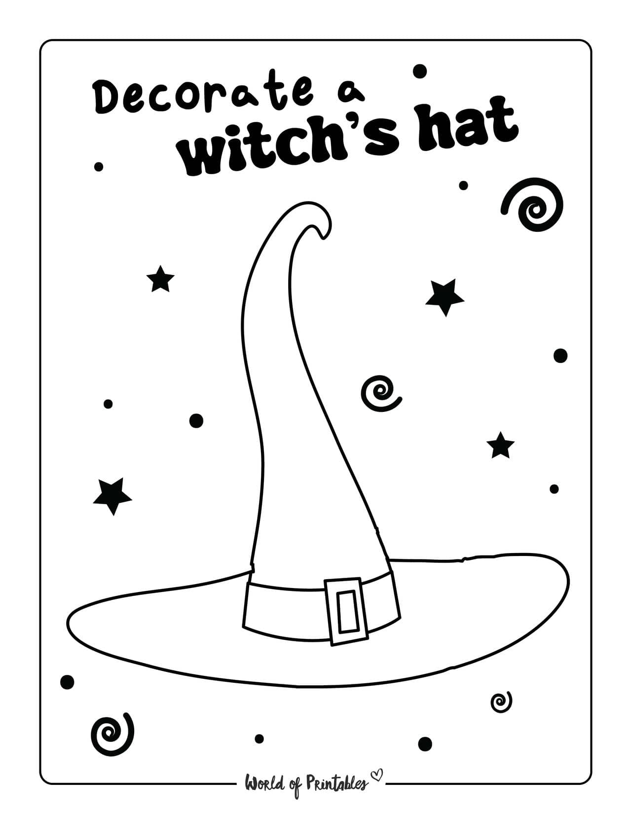 100+ Free Printable Halloween Worksheets - World of Printables