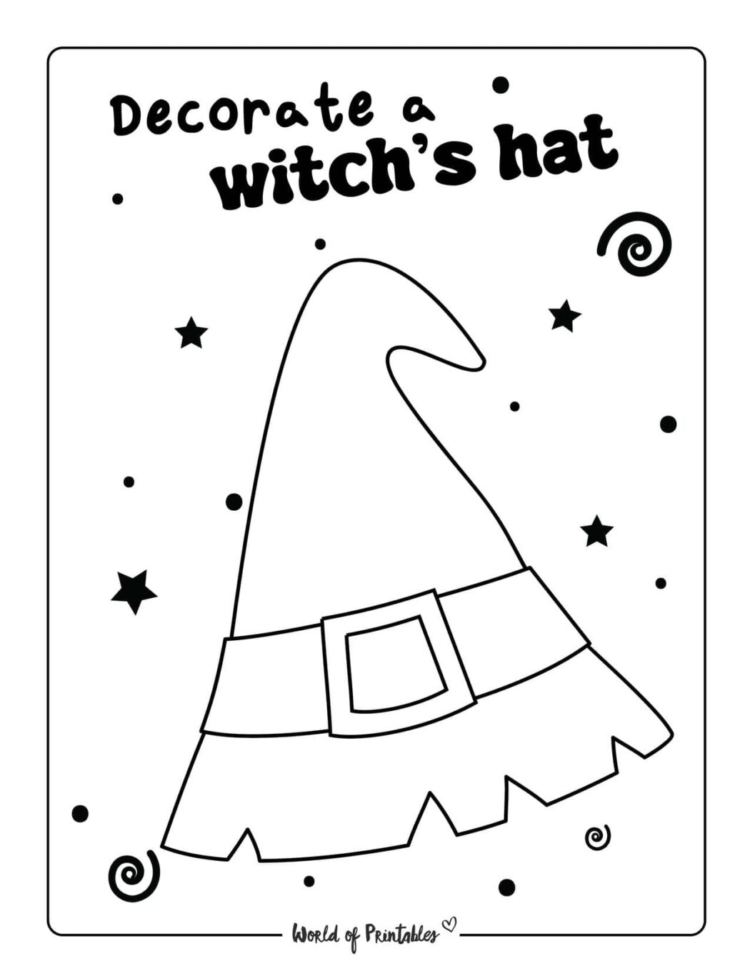 100+ Free Printable Halloween Worksheets - World of Printables