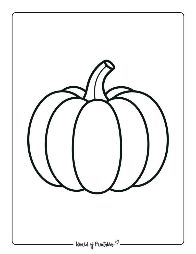 70+ Free Pumpkin Coloring Pages for Kids & Adults (PDF Printables ...