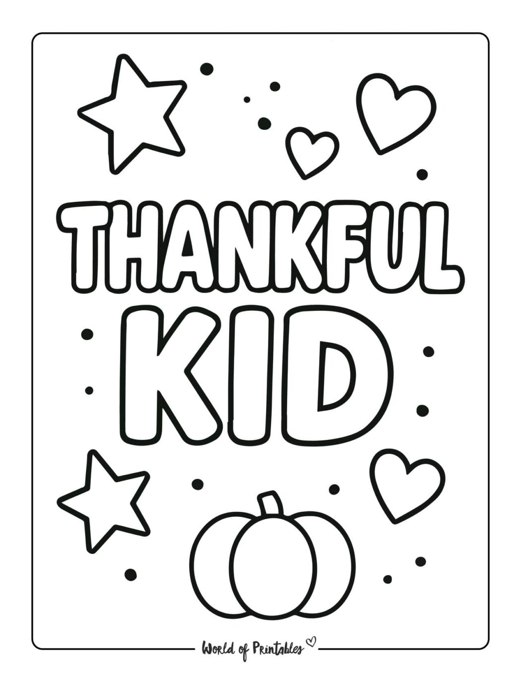 73 Free Printable Thanksgiving Coloring Pages - World of Printables