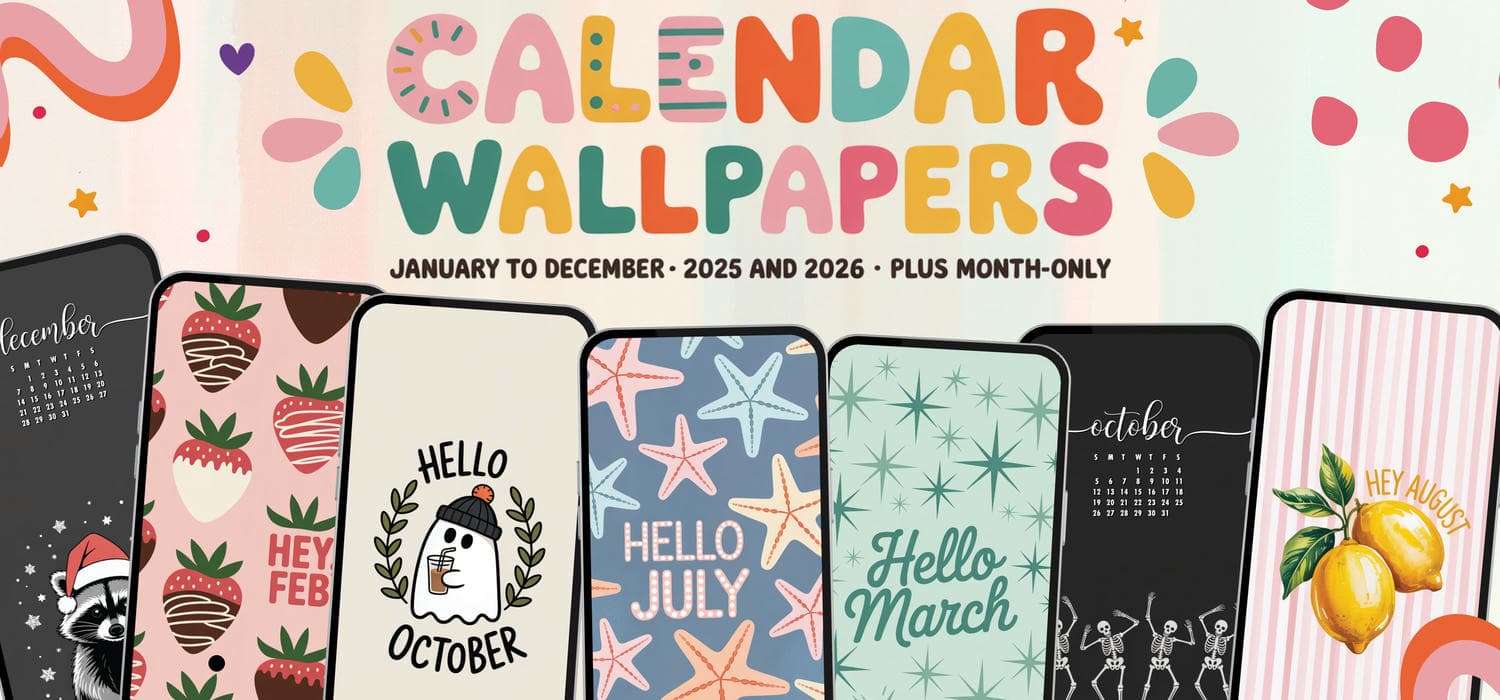 Calendar Wallpaper - World of Printables