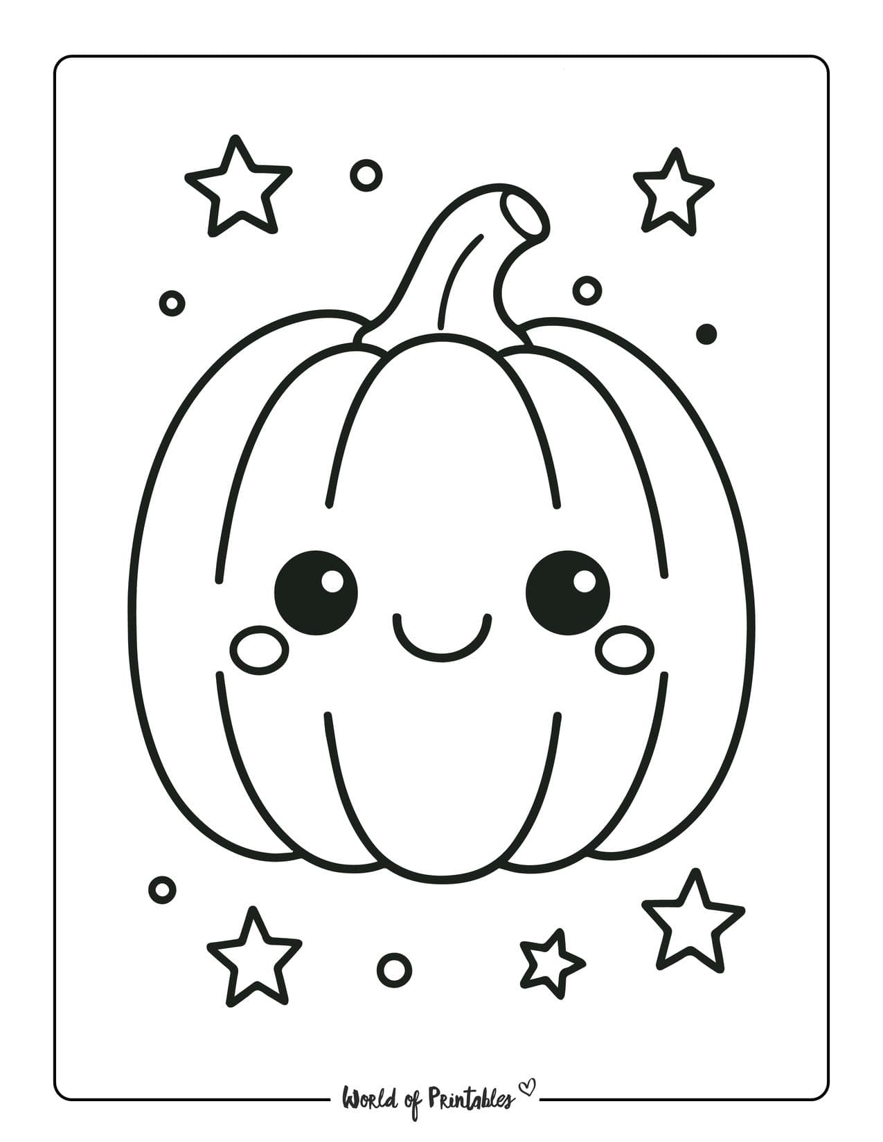 70+ Free Pumpkin Coloring Pages for Kids & Adults (PDF Printables ...