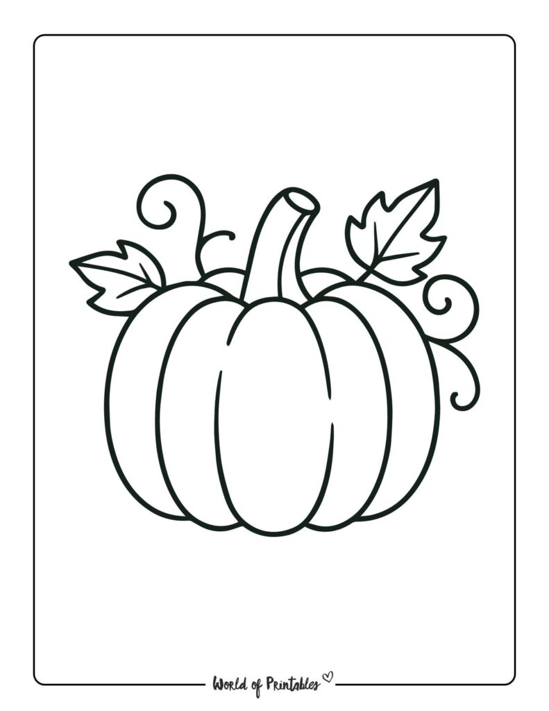 70+ Free Pumpkin Coloring Pages for Kids & Adults (PDF Printables ...