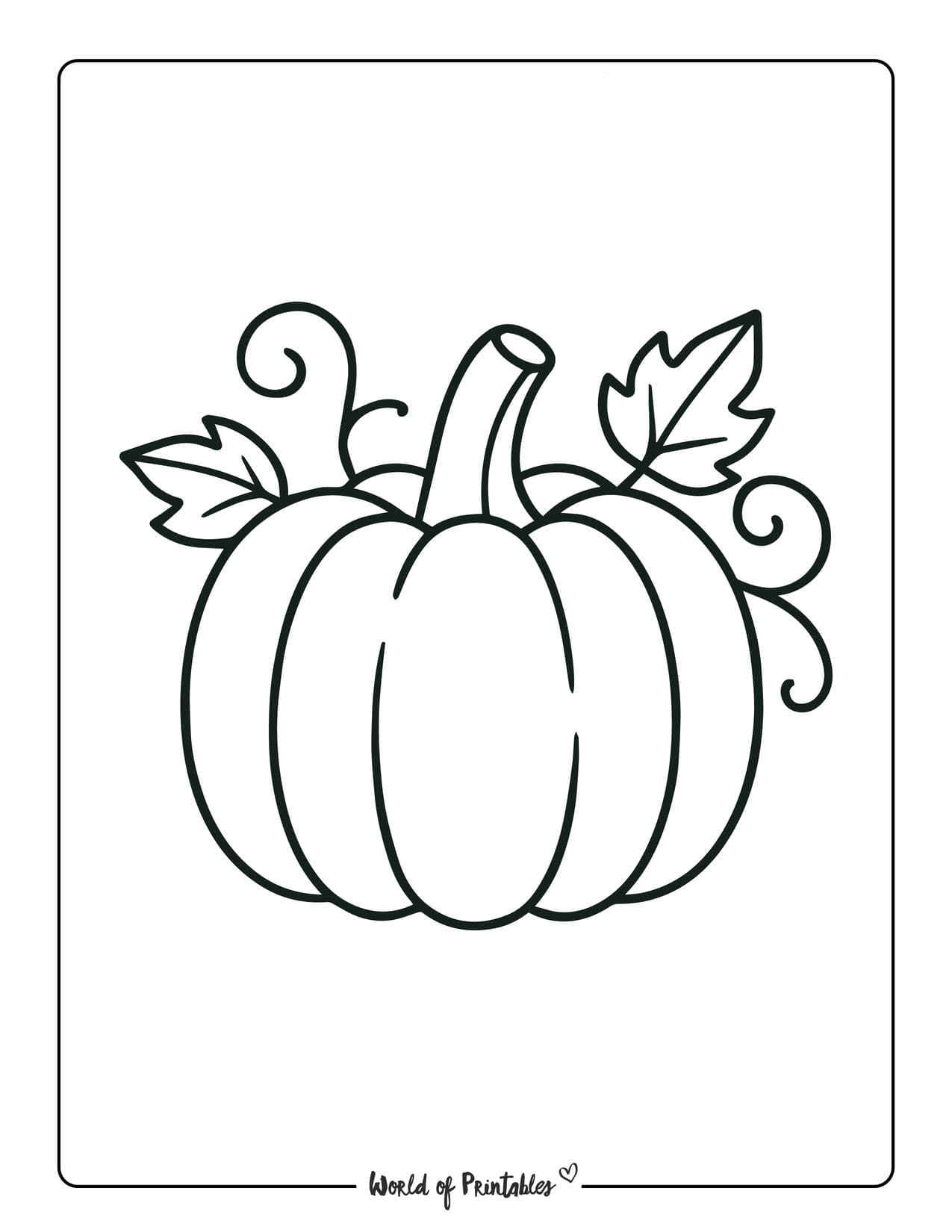 70+ Free Pumpkin Coloring Pages for Kids & Adults (PDF Printables ...
