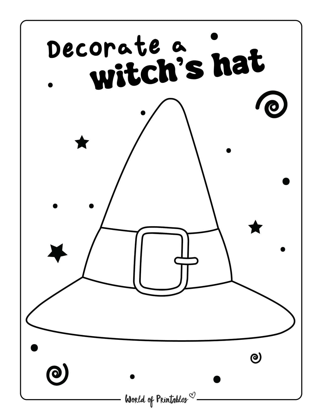 100+ Free Printable Halloween Worksheets - World of Printables