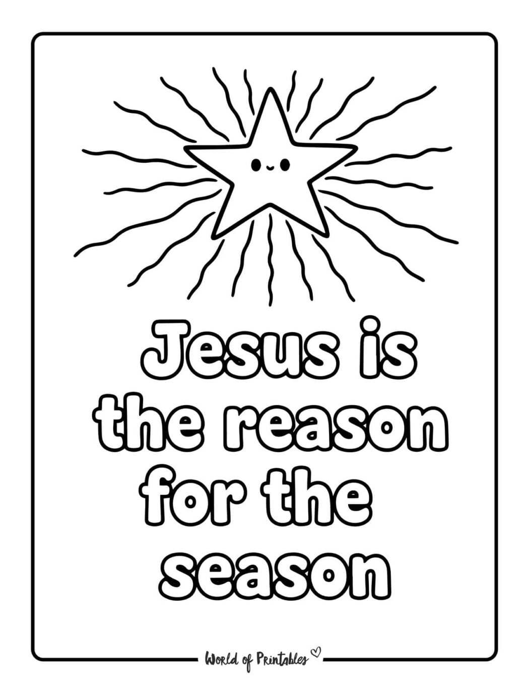 Free Nativity Coloring Pages - World of Printables
