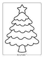 Free Printable Christmas Tree Coloring Pages - World of Printables