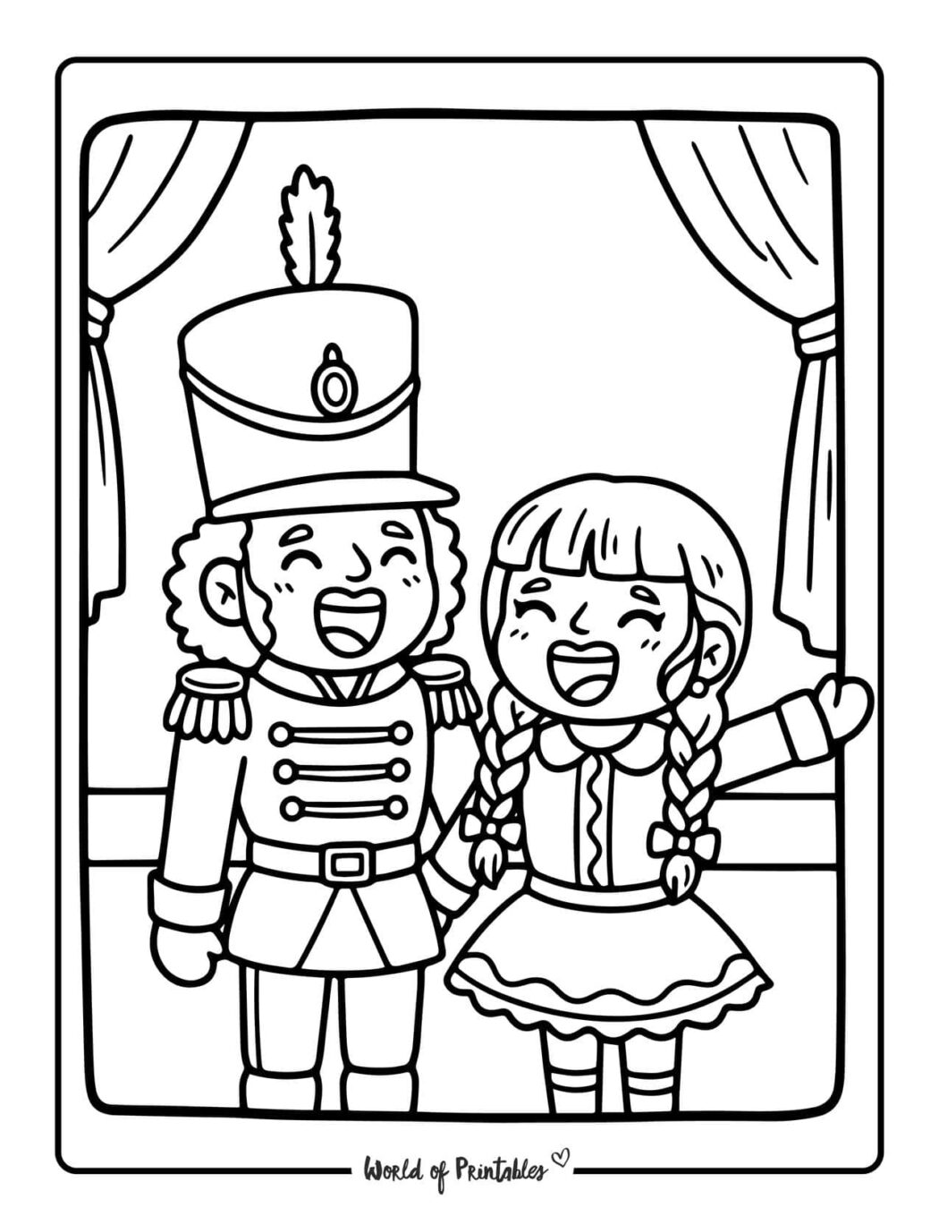 Free Nutcracker Coloring Pages - World of Printables