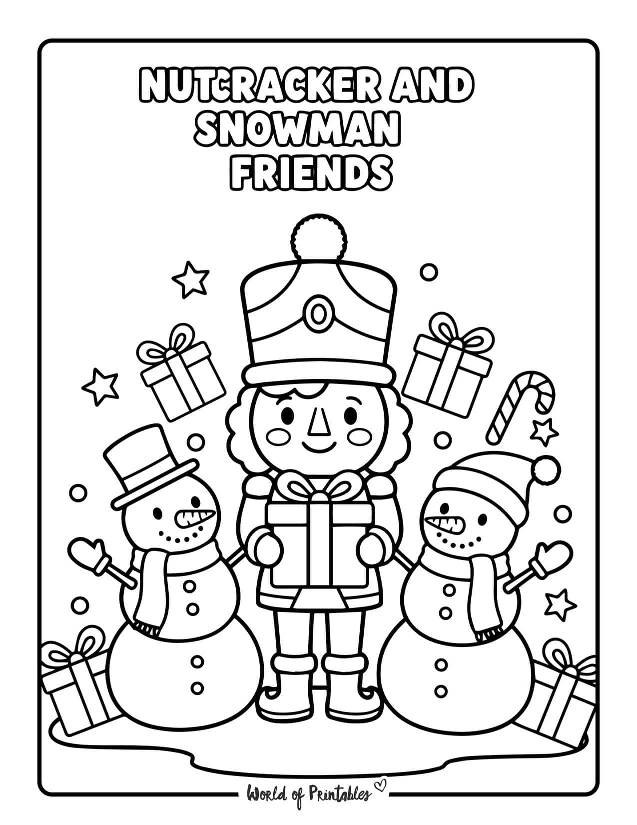 Free Nutcracker Coloring Pages - World of Printables