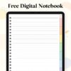 Free Digital Notebook for GoodNotes | Pages for notes, study, planning ...