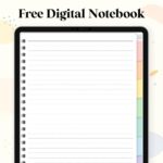 Free Digital Notebook for GoodNotes | Pages for notes, study, planning ...