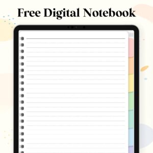 Free Digital Notebook for GoodNotes | Pages for notes, study, planning ...
