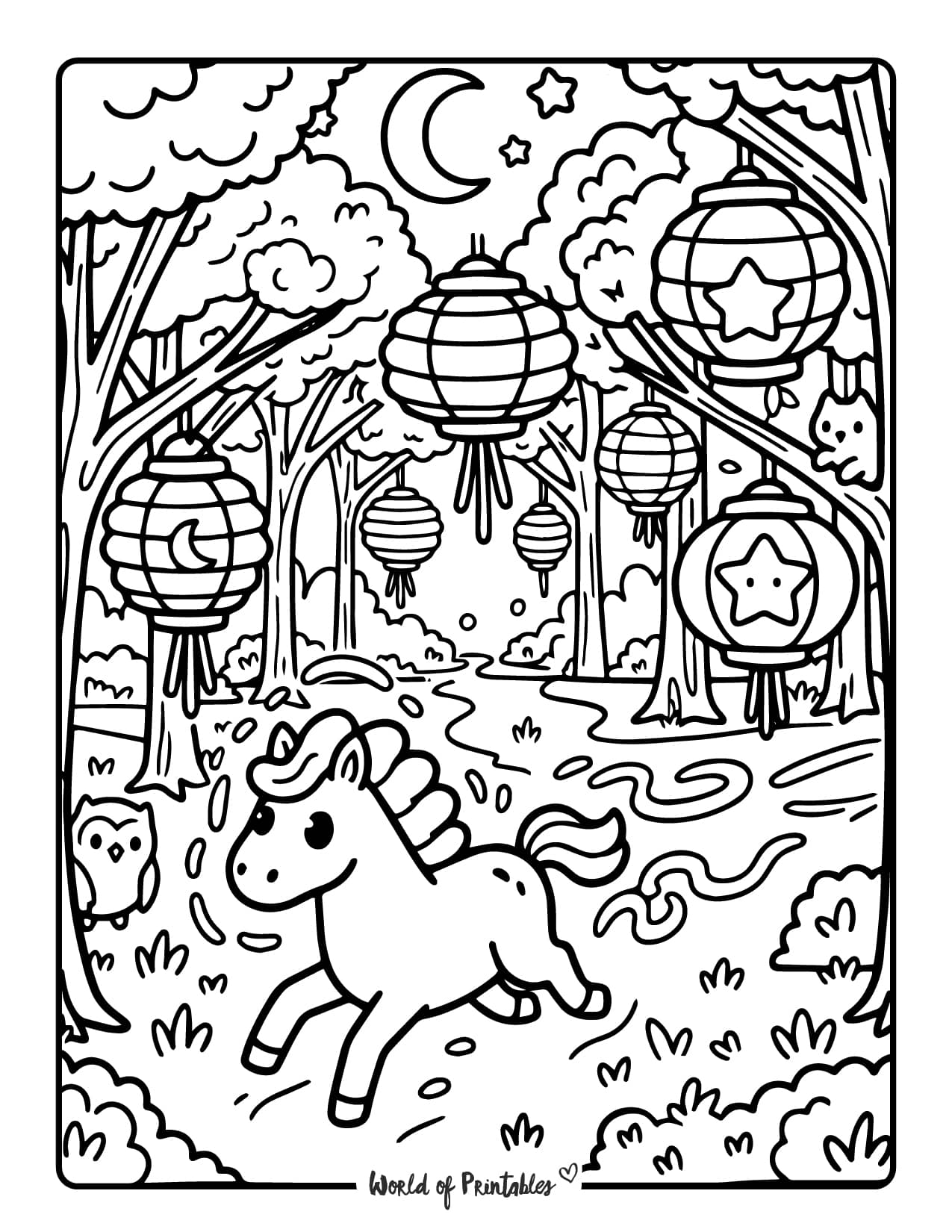 Free Chinese New Year Coloring Pages For Kids - World of Printables