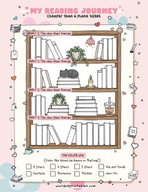 Free Soft Life Journal Printables: 75 Soft, Reading Tracker, And Study ...