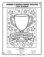 Women's History Month Coloring Pages (Free Printables) - World of ...