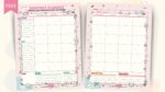 All In One Printable Planner Bundle - A Free 60 Page Kawaii Life Binder ...