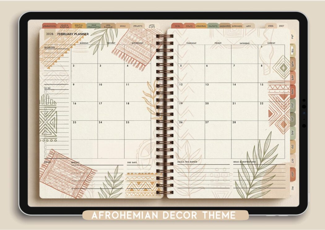 Digital Planner Themes - World of Printables