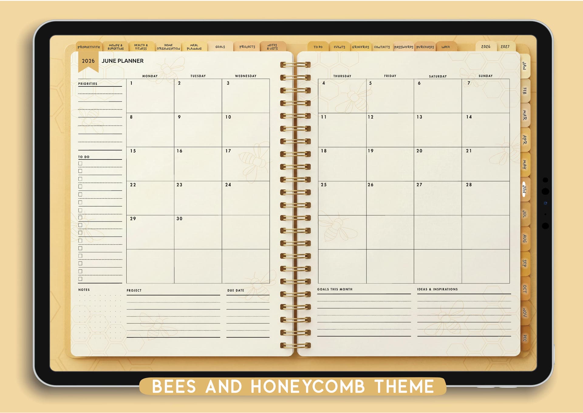 Digital Planner Themes - World of Printables
