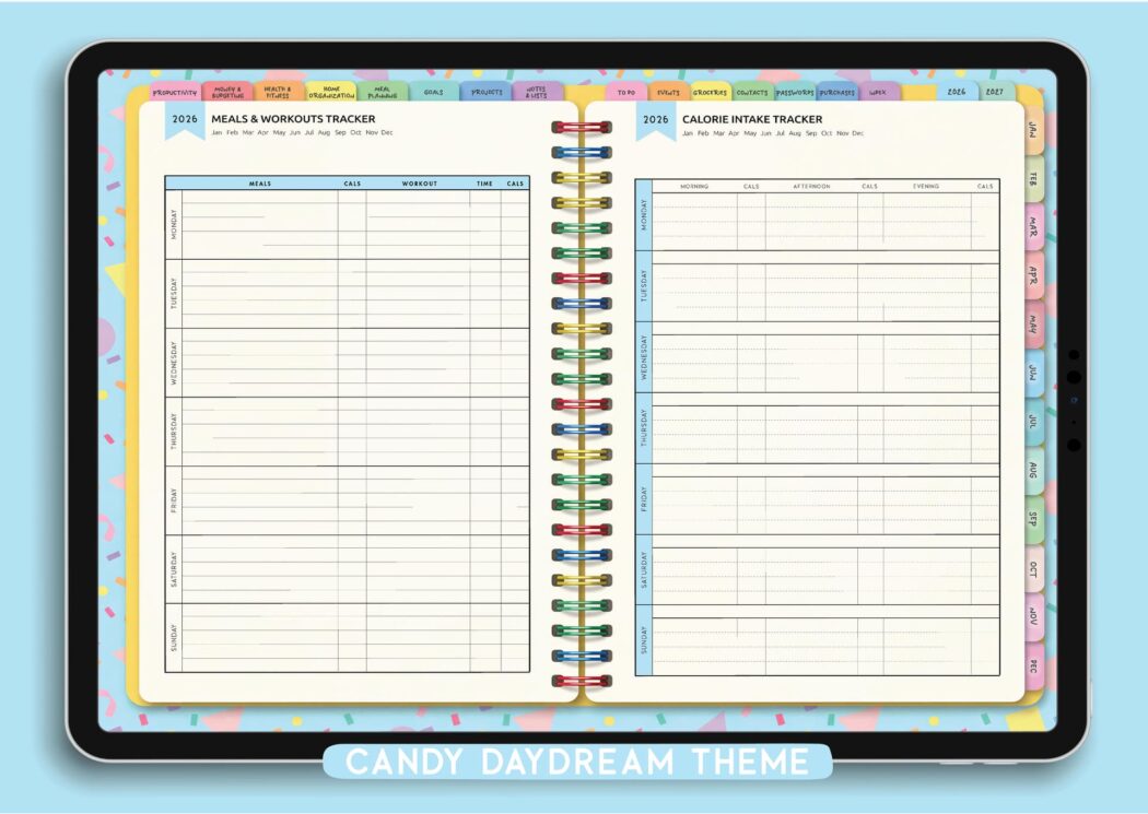 Digital Planner Themes - World of Printables