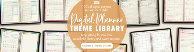 Digital Planner Themes - World of Printables