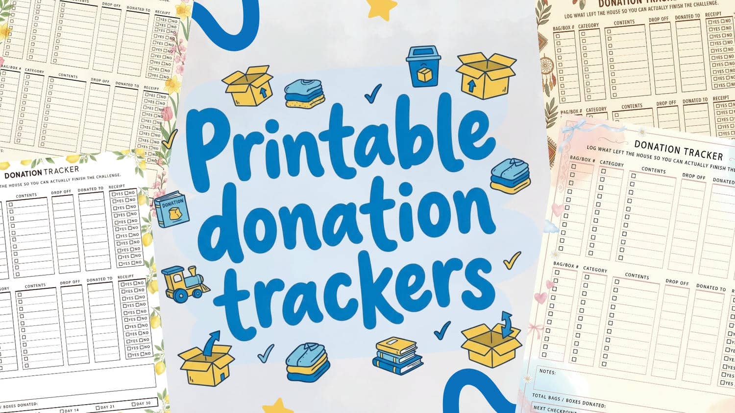 Donation Tracker Printable (Free) - World of Printables
